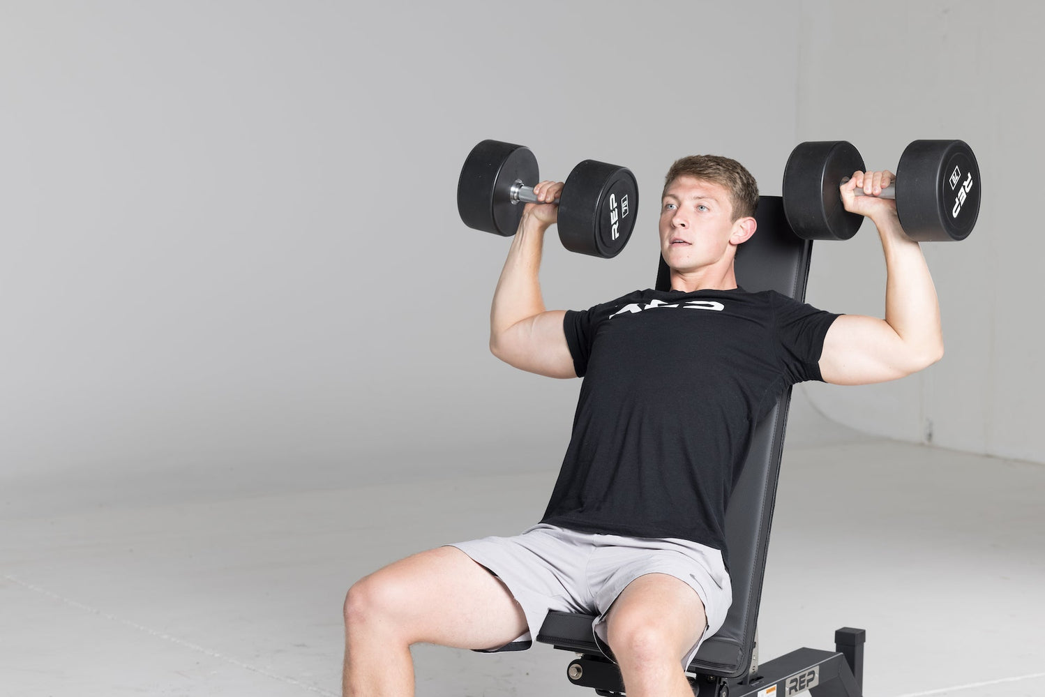 How to Properly do a Dumbbell Shoulder Press – REP Fitness